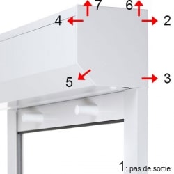 Sortie de manœuvre de volet roulant : bien choisir l’emplacement